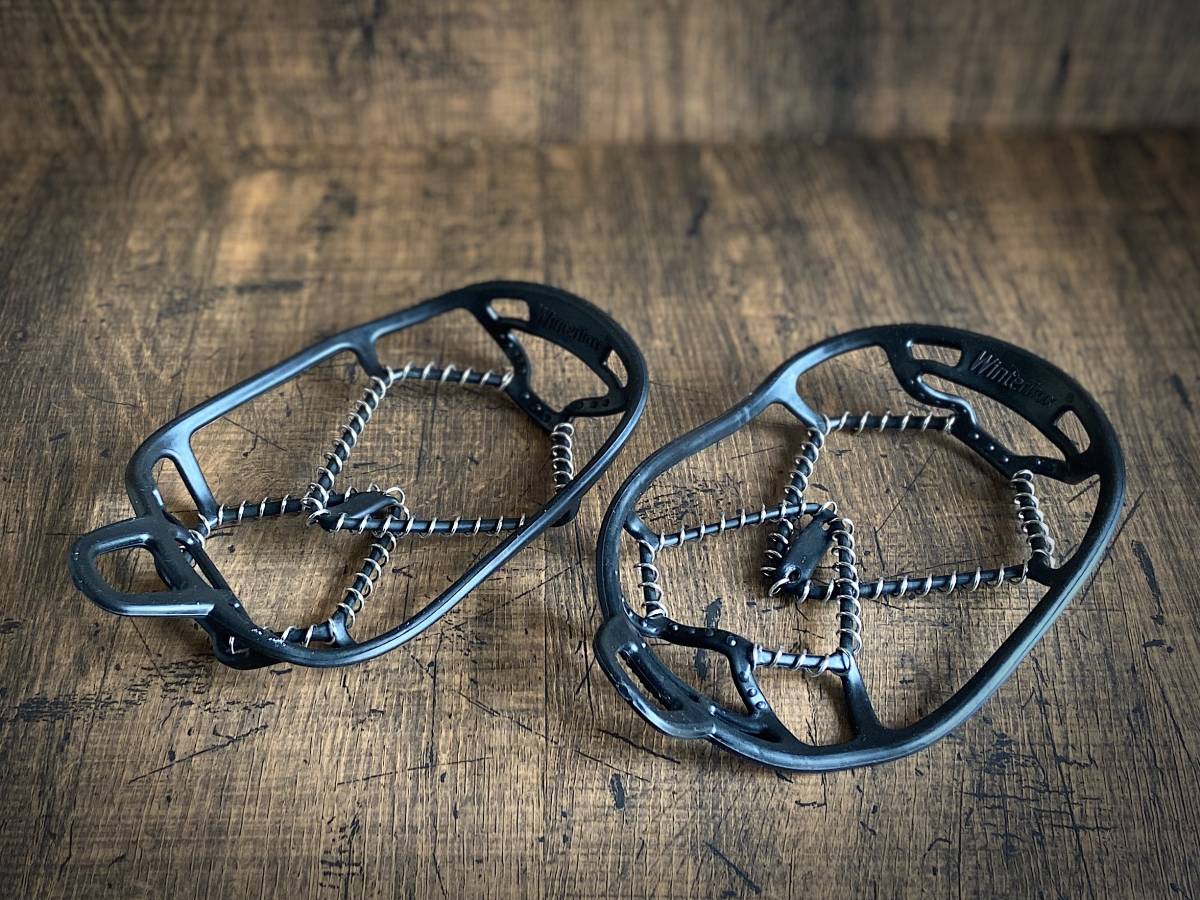 【未使用】処分セール【訳あり/ 長期在庫品】Yaktrax ウインタートラックス WINTER TRAX 簡易スノーシュー かんじき フリー ...