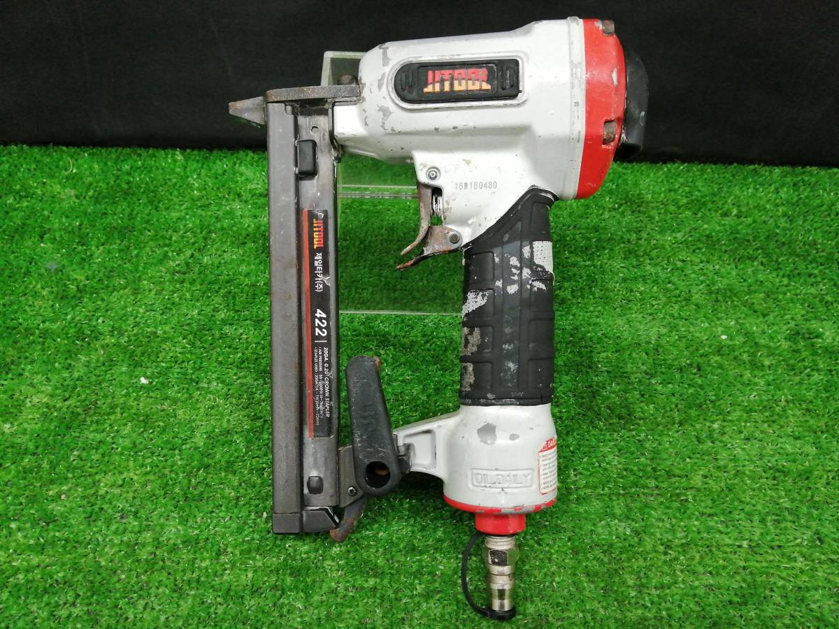 【傷や汚れあり】中古品 JITOOL エアタッカー 422 本体のみ 【2】の落札情報詳細 - ヤフオク落札価格検索 オークフリー