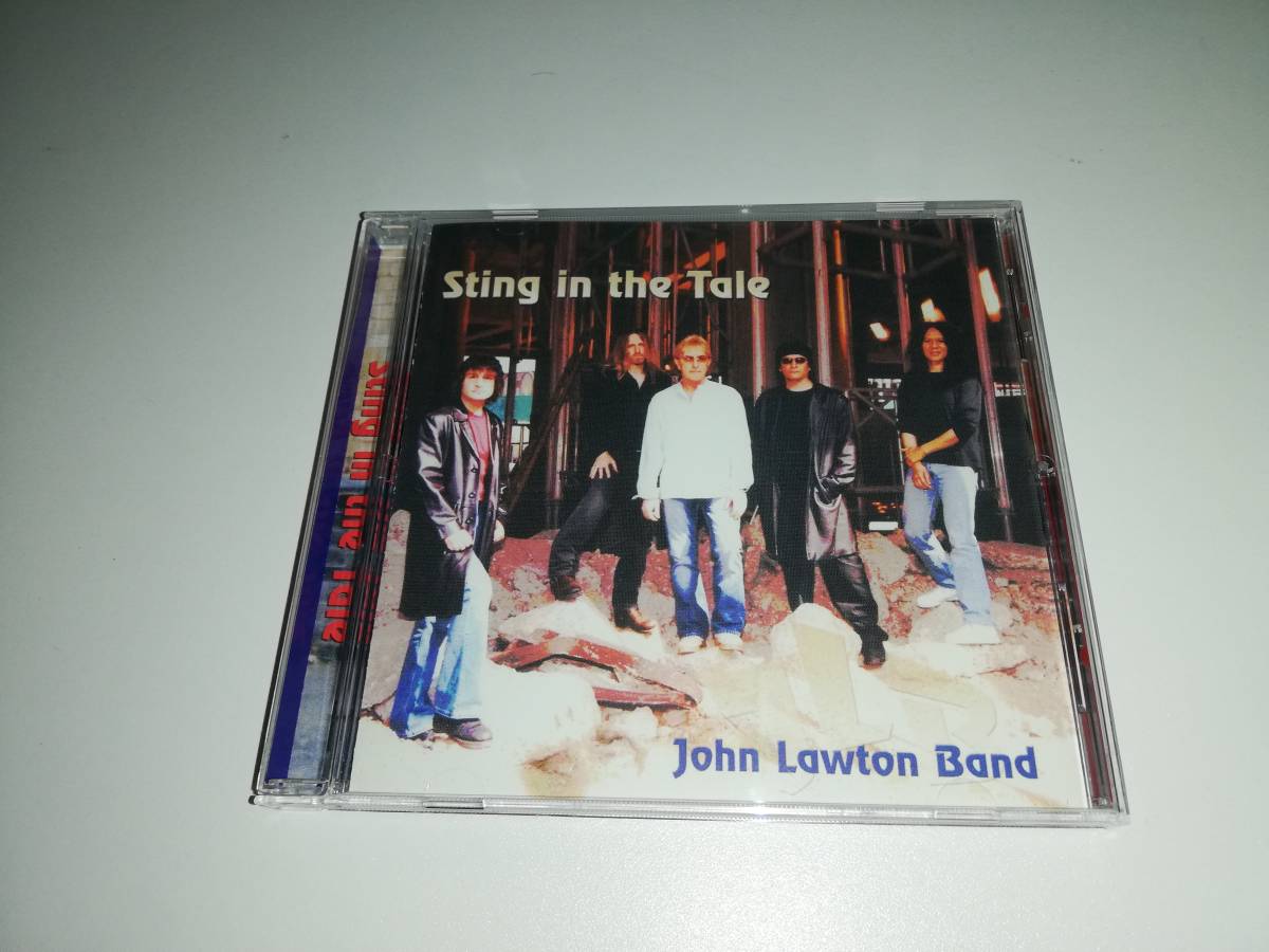 【目立った傷や汚れなし】【英国産メロハー名盤】JOHN LAWTON BAND / STING IN THE TALE 2003年1ST JOHN LAWTONのボーカルが存分に味わえます ...