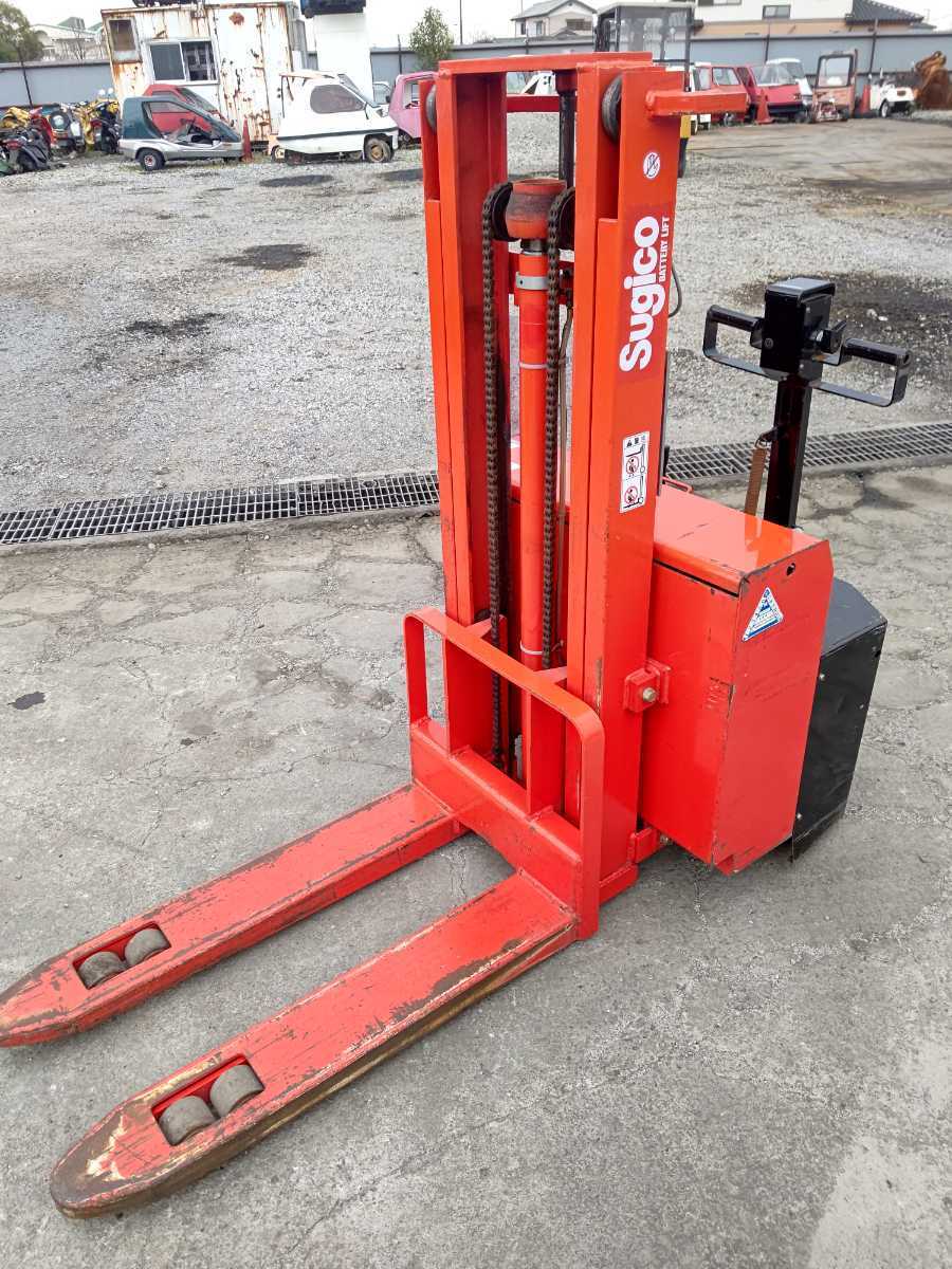 Sugico スギコー 電動リフト ハンドリフト 2FW-8-24 キャパ800kg の落札情報詳細| ヤフオク落札価格情報 オークフリー
