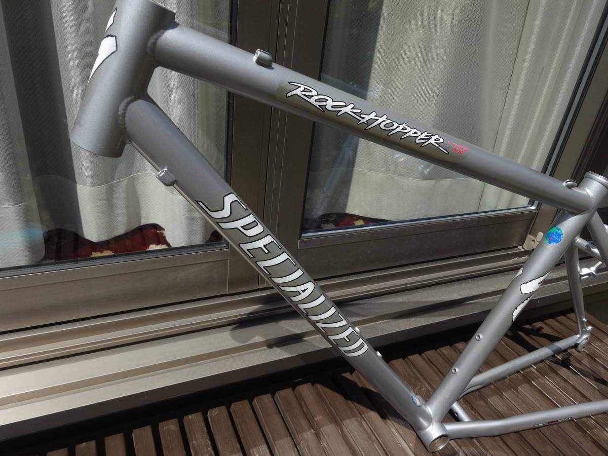 【傷や汚れあり】SPECIALIZED ROCK HOPPER Comp FS RITCHEY Logic Pro Nitanium クロモリ ...
