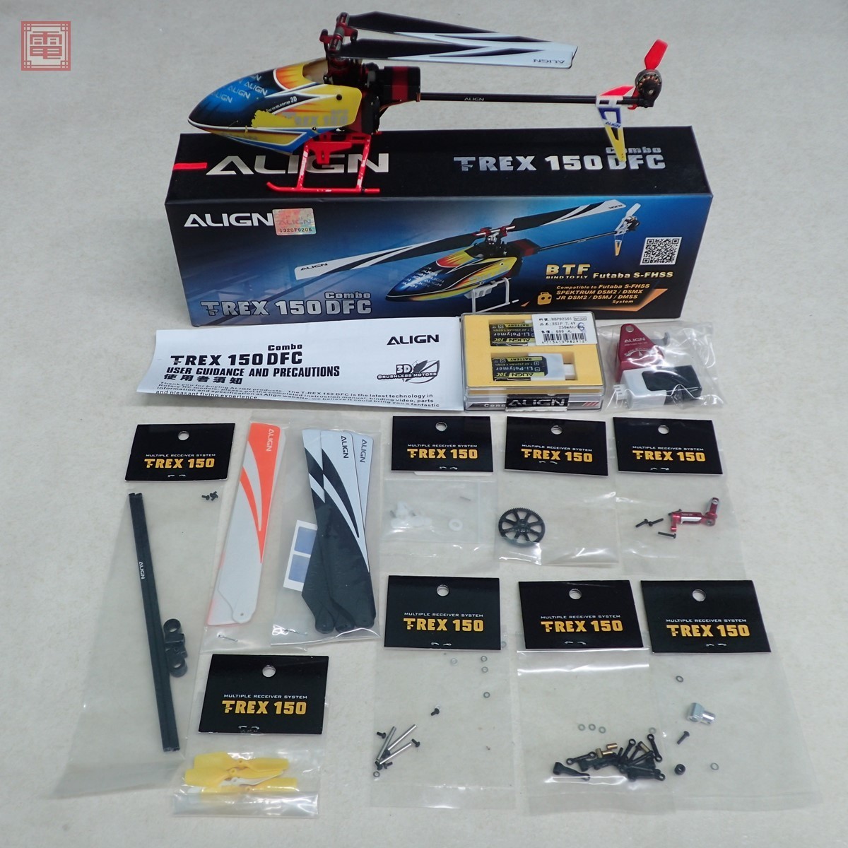 【傷や汚れあり】アライン TREX 150 DFC コンボ 電動RC ヘリコプター パーツまとめてセット ラジコン ALIGN 動作未確認【20の落札情報詳細 - ヤフオク落札価格検索 オークフリー