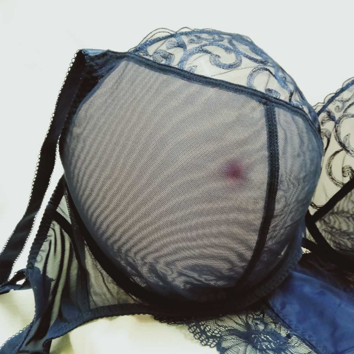 【目立った傷や汚れなし】★Pカップ★青38JJ ★クリーニング済・補正下着 超大きいサイズ 85O ブラジャーパンティセットの落札情報詳細 ...