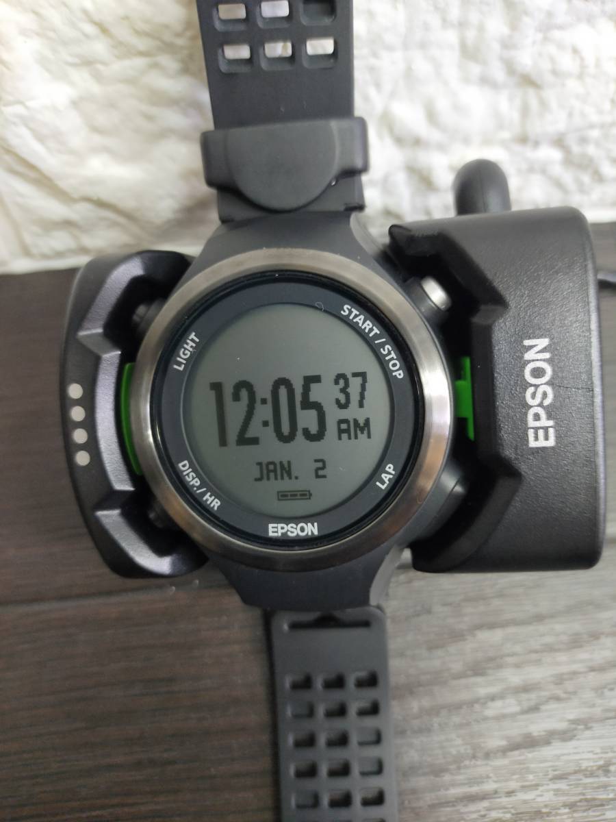 【目立った傷や汚れなし】中古 SF-810 スポーツウォッチ Bluetooth sports Monitor SEIKO EPSON WristableGPSの落札情報詳細 - Yahoo ...