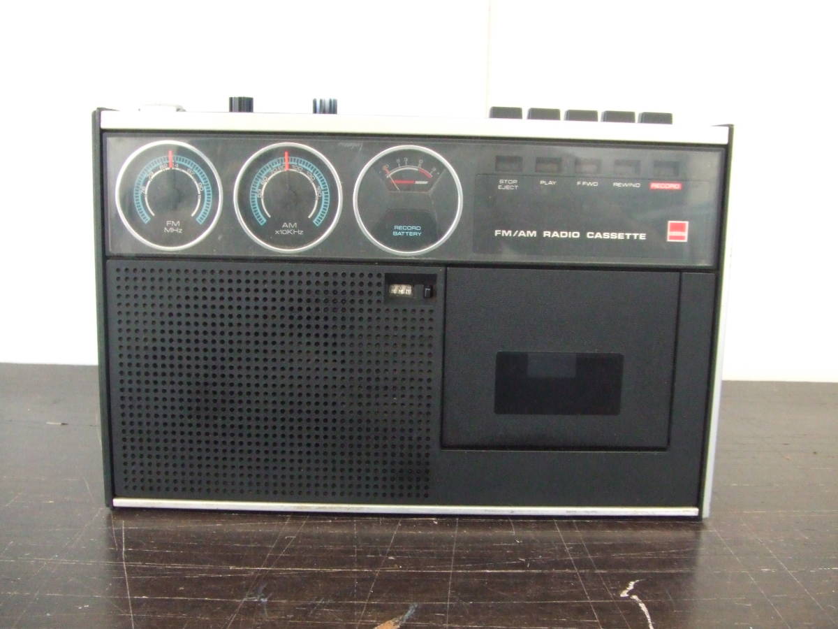 【傷や汚れあり】 SHARP シャープ ラジオ付テープレコーダー RD-438J の落札情報詳細 - ヤフオク落札価格検索 オークフリー