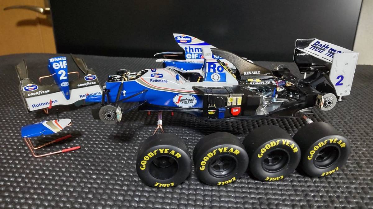 【未使用】1/20 フジミ ウイリアムズ FW16 アイルトン・セナ ディティールアップ 完成品の落札情報詳細 - ヤフオク落札価格検索 オークフリー
