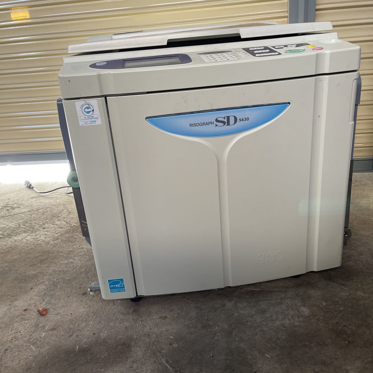【目立った傷や汚れなし】RISO 理想科学工業 RISOGRAPH 輪転機 印刷機 SD5630 A3対応デジタル印刷機 手渡し可 発送の場合は応相談の落札情報詳細 - ヤフオク落札価格検索 ...