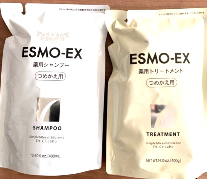 【未使用】ドクターシーラボ エスモEX薬用シャンプー400ml & 薬用トリートメント 400g ESMO-EX 未使用品の落札情報詳細 - ヤフオク落札価格情報 オークフリー