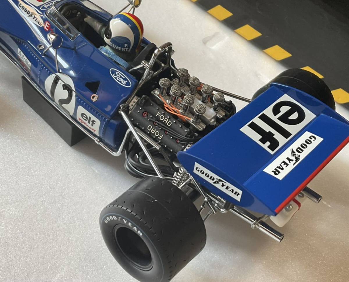 【目立った傷や汚れなし】エグゾト GPC97027 ティレル フォード Type 002 #12 モナコGP 1971 Francois Cevert Exoto Tyrrell Fordの ...