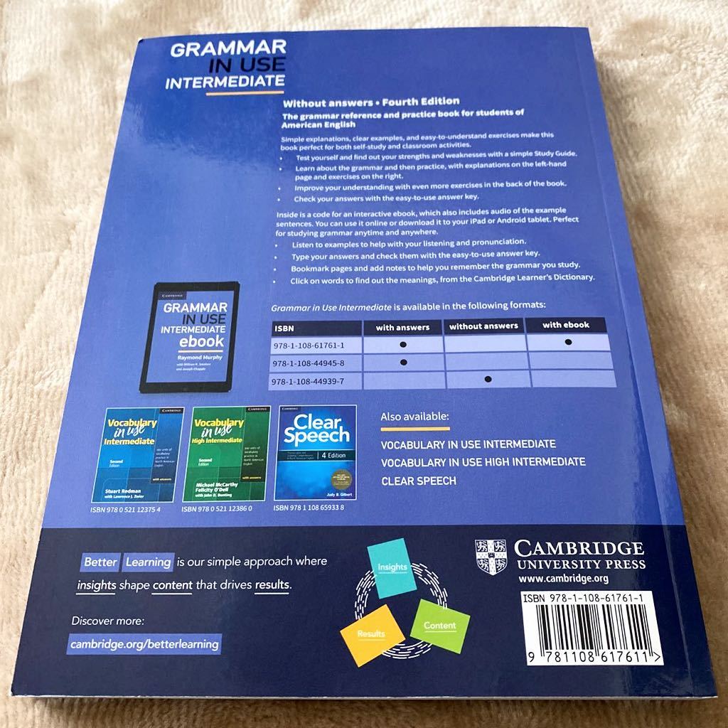 【未使用】未使用 Grammar in Use Intermediate Student's Book with Answers and ...