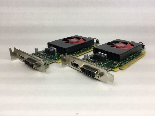 【やや傷や汚れあり】【中古/動作保証（DQ10ベンチ確認済）2台セット】AMD Radeon R5 240 GDDR3 1GB/DVI ...