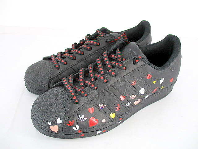 【未使用】1円★ adidas SUPERSTAR W アディダス スーパースター スニーカー シューズ ローカット 25.5cm メンズ ...