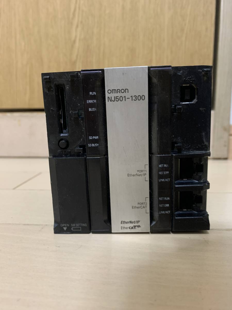 【傷や汚れあり】OMRON NJ501-1300 CPUユニットの落札情報詳細 - ヤフオク落札価格検索 オークフリー