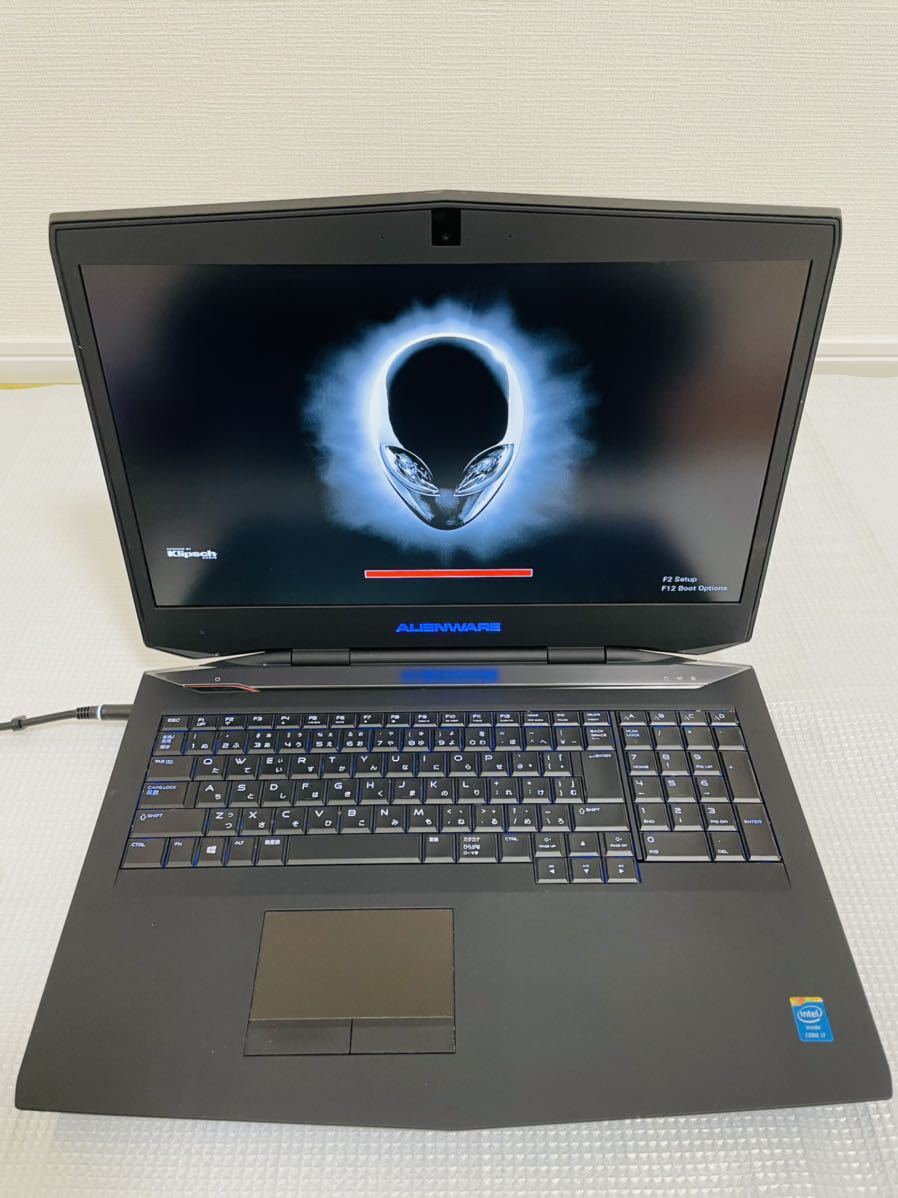 【やや傷や汚れあり】Alienware 17 Core i7 4710MQ/8GB/1TB NVIDIA GeForce GTX 860M ...