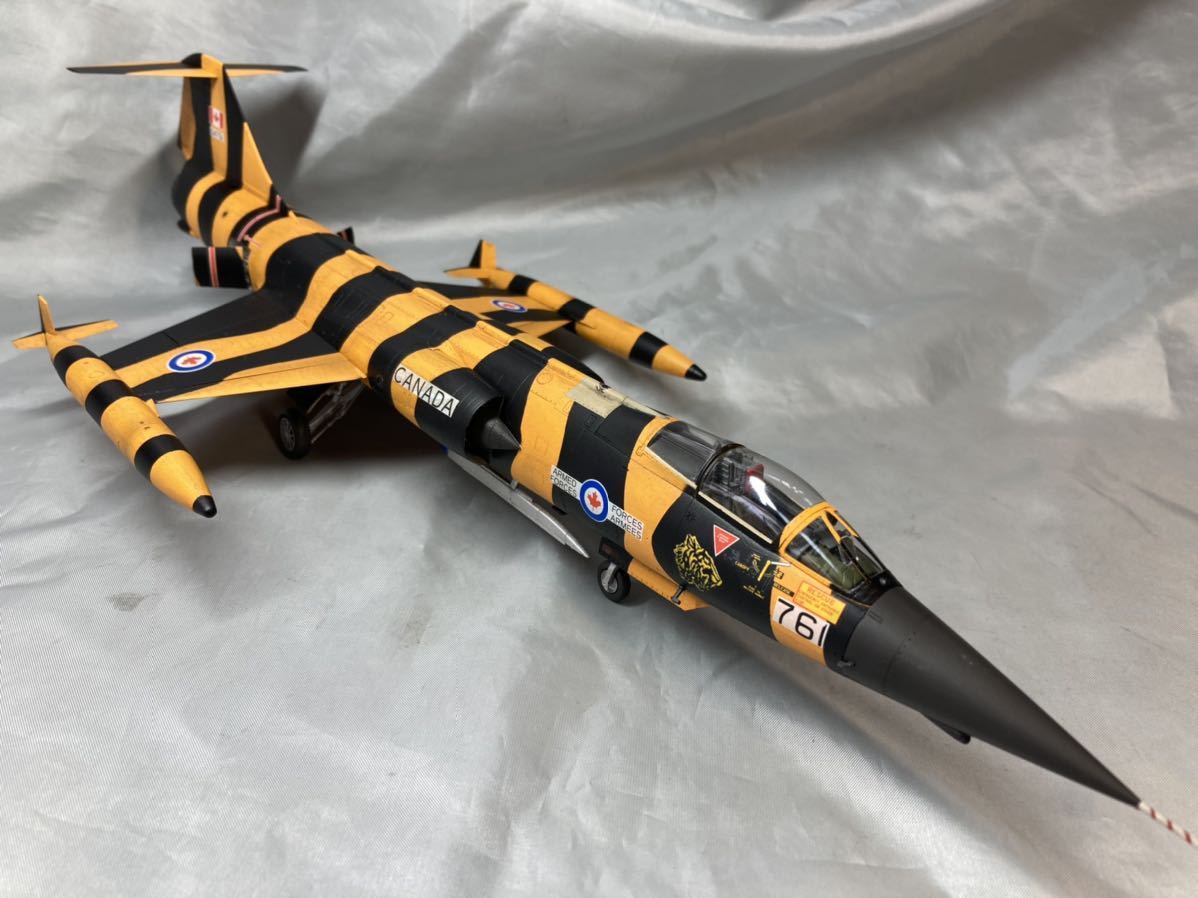 【未使用に近い】ハセガワ 1/48 カナダ航空軍 CF-104 スターファイター タイガーミート STARFIGHTER TIGER MEET ...