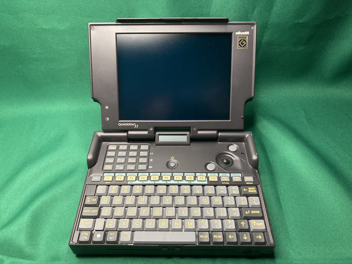 【中古】 Olivetti QUADERNO 33 オリベッティ クアデルノ33 ジャンク の落札情報詳細| ヤフオク落札価格情報 オークフリー