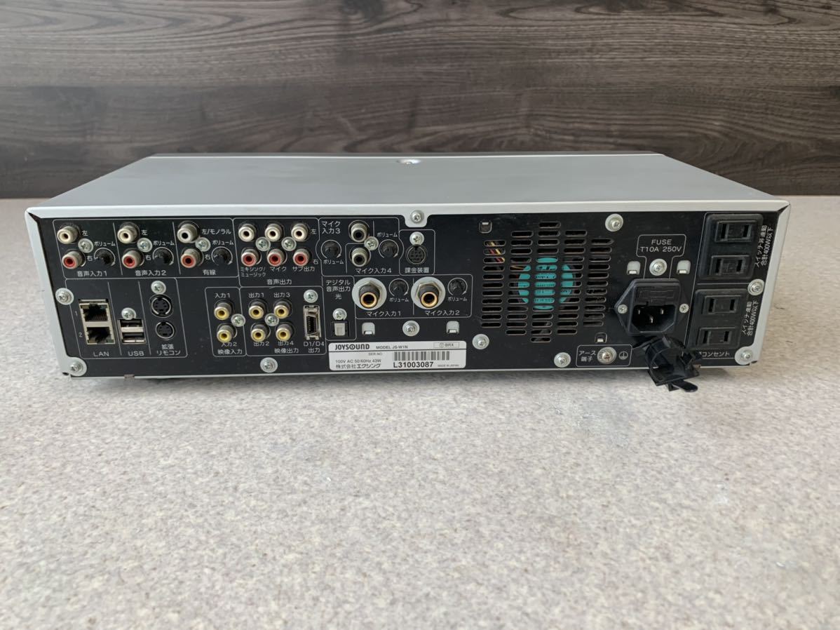 【やや傷や汚れあり】1円 動作品 JOYSOUND ハイパージョイ JS-W1N HYPER JOY WAVE ジョイサウンド 売り切り3の ...