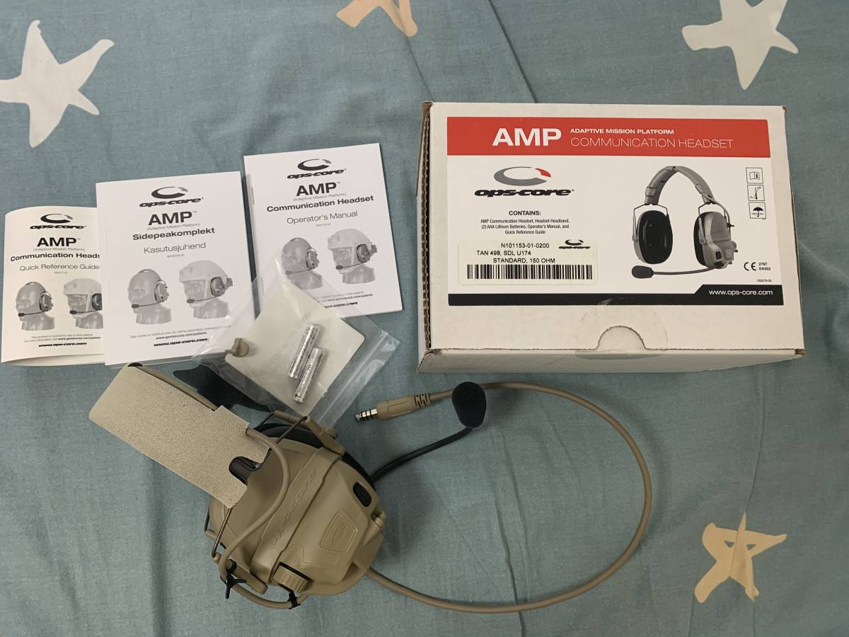 【未使用】新品未使用 OPS CORE AMP COMMUNICATION HEADSET 実物 TAN色の落札情報詳細 - ヤフオク落札価格 ...