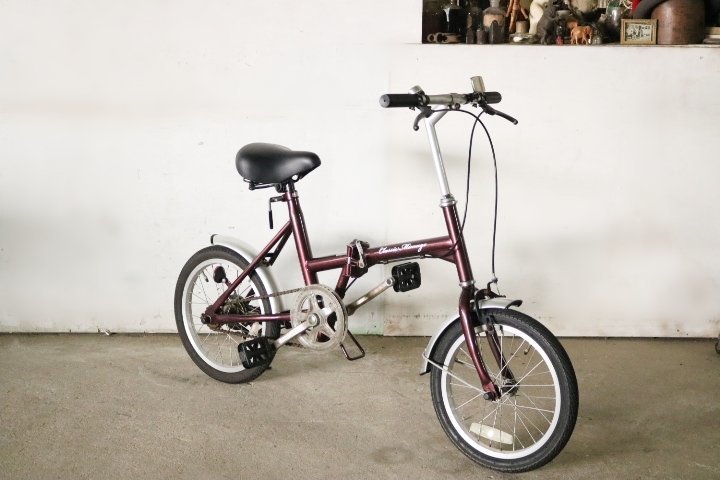 【傷や汚れあり】TB526クラシックミムゴClassic Mimugo 折り畳み自転車 MG-CM16 16インチ/現状品/街乗り/通勤/通学/アウトドア/古道具タグボート の落札情報詳細 ...