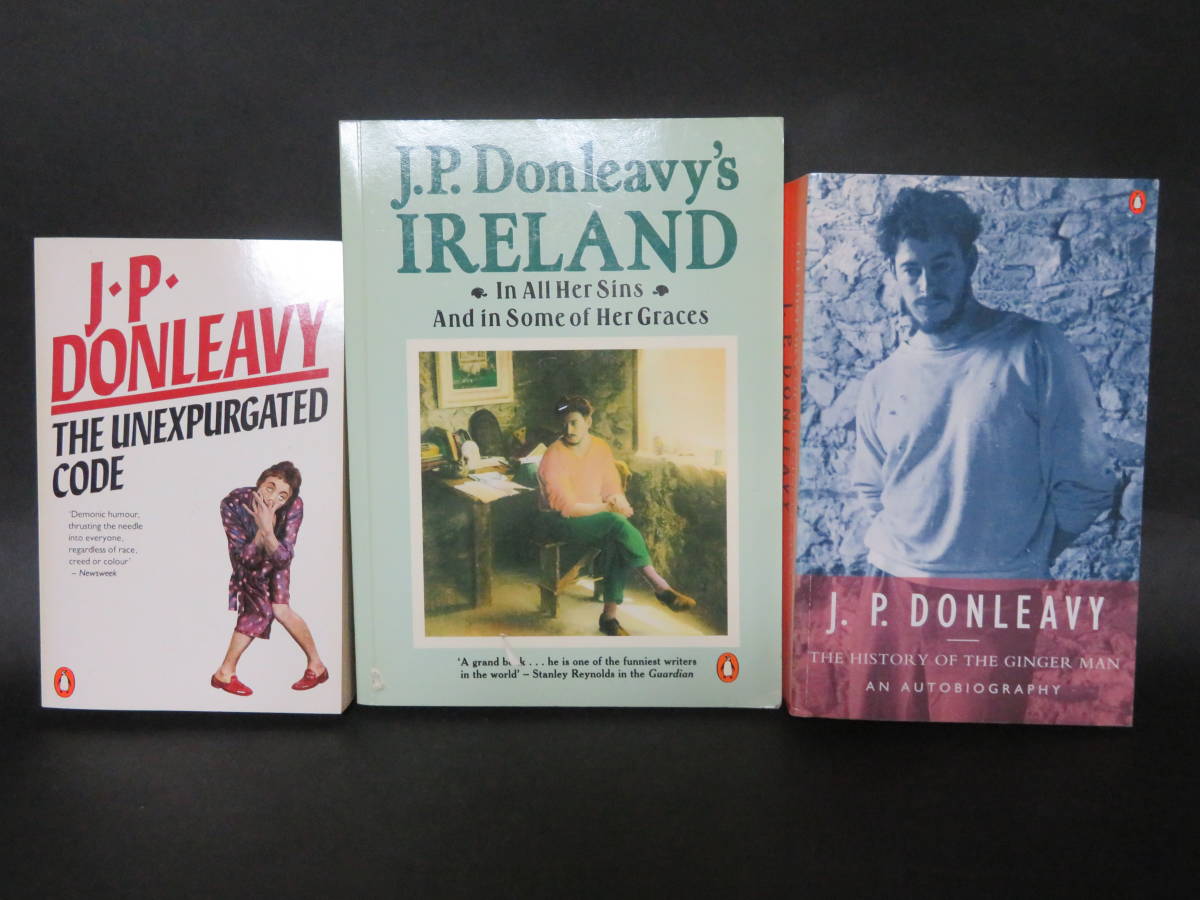 【やや傷や汚れあり】J. P. Donleavy J. P. ドンレヴィー 自伝、ノンフィクション作品3冊セット（ペンギンブックス）の落札情報 ...