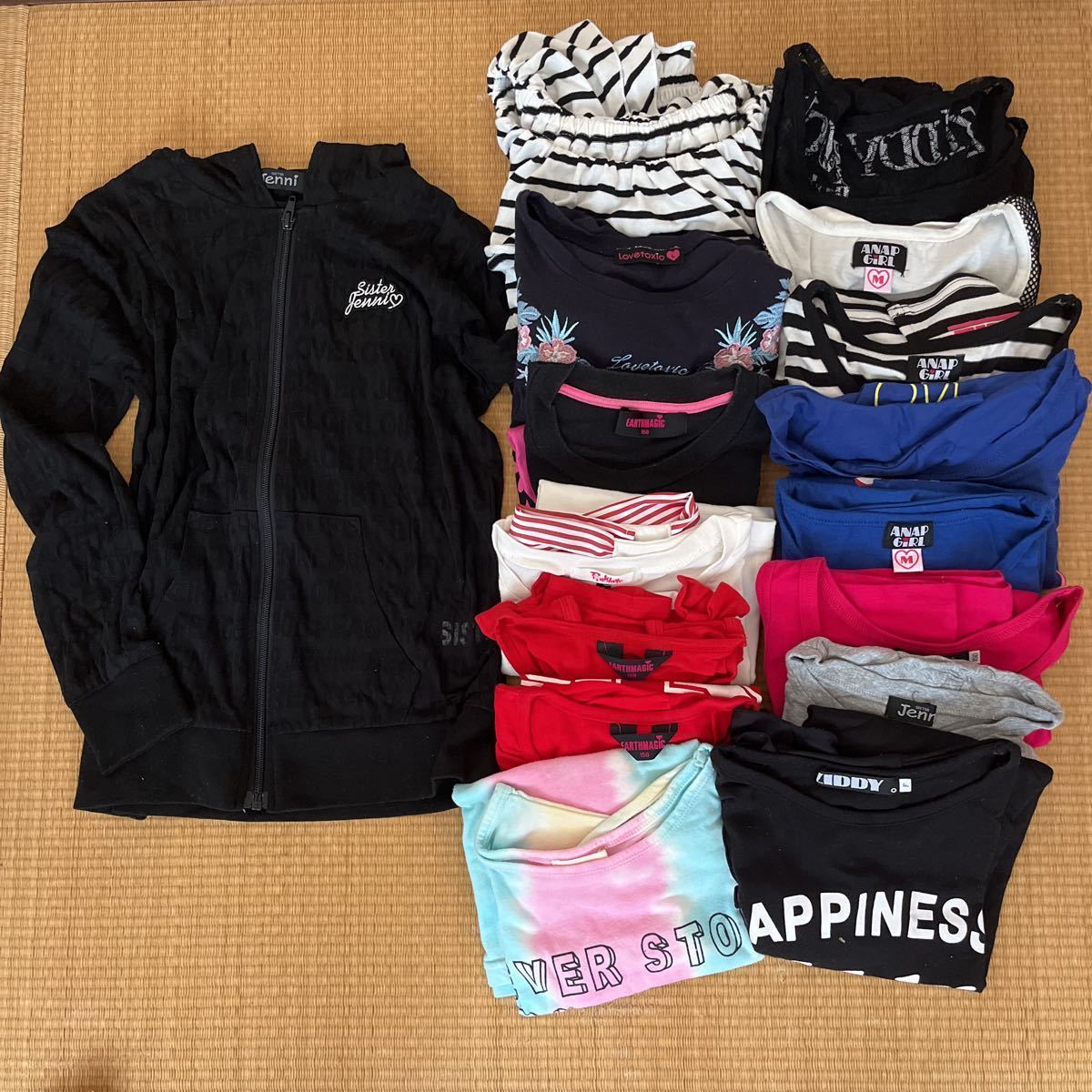 【傷や汚れあり】★まとめて売り 女の子 140〜160cm 84点★☆EARTHMAGIC☆ZIDDY☆JENNI☆などの落札情報詳細 - ヤフオク落札価格検索 オークフリー