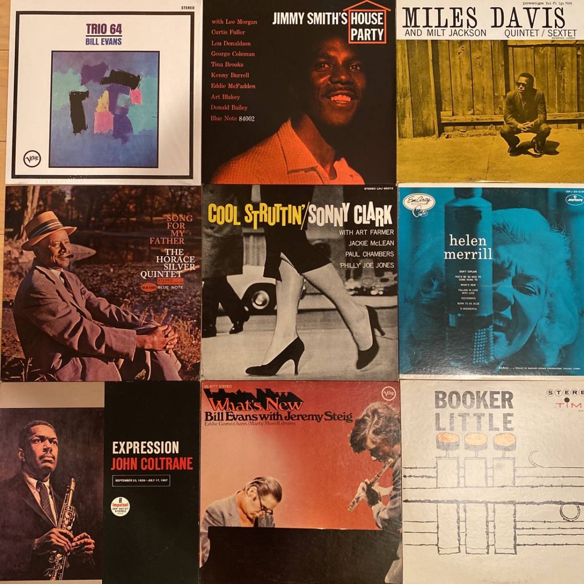 【やや傷や汚れあり】JAZZ LP/50枚まとめて/JOHN COLTRANE/SONNY CLARK/BILL EVANS/MILES DAVIS/HELEN MERRILLの落札情報詳細 ...