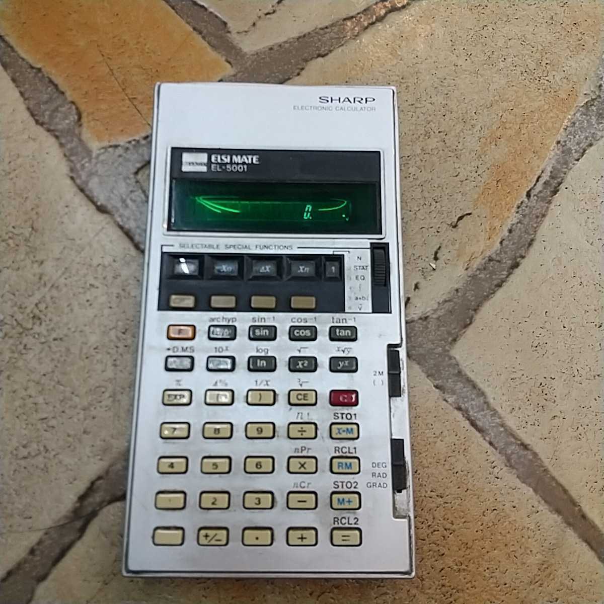 【中古】SHARP 関数電卓 ピタゴラス エルシーメイト EL-573 動作品 の落札情報詳細| ヤフオク落札価格情報 オークフリー