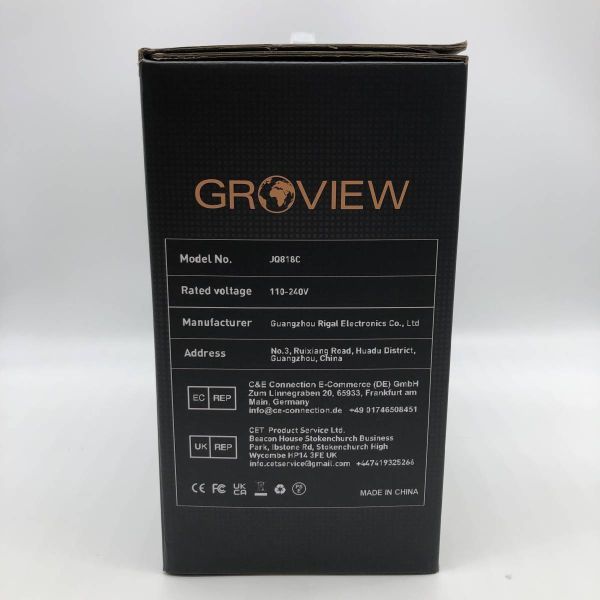 【やや傷や汚れあり】GROVIEW プロジェクター JQ818C AM-740 Bluetooth5.0 ワイヤレス接続 スマホ対応 ホーム ...