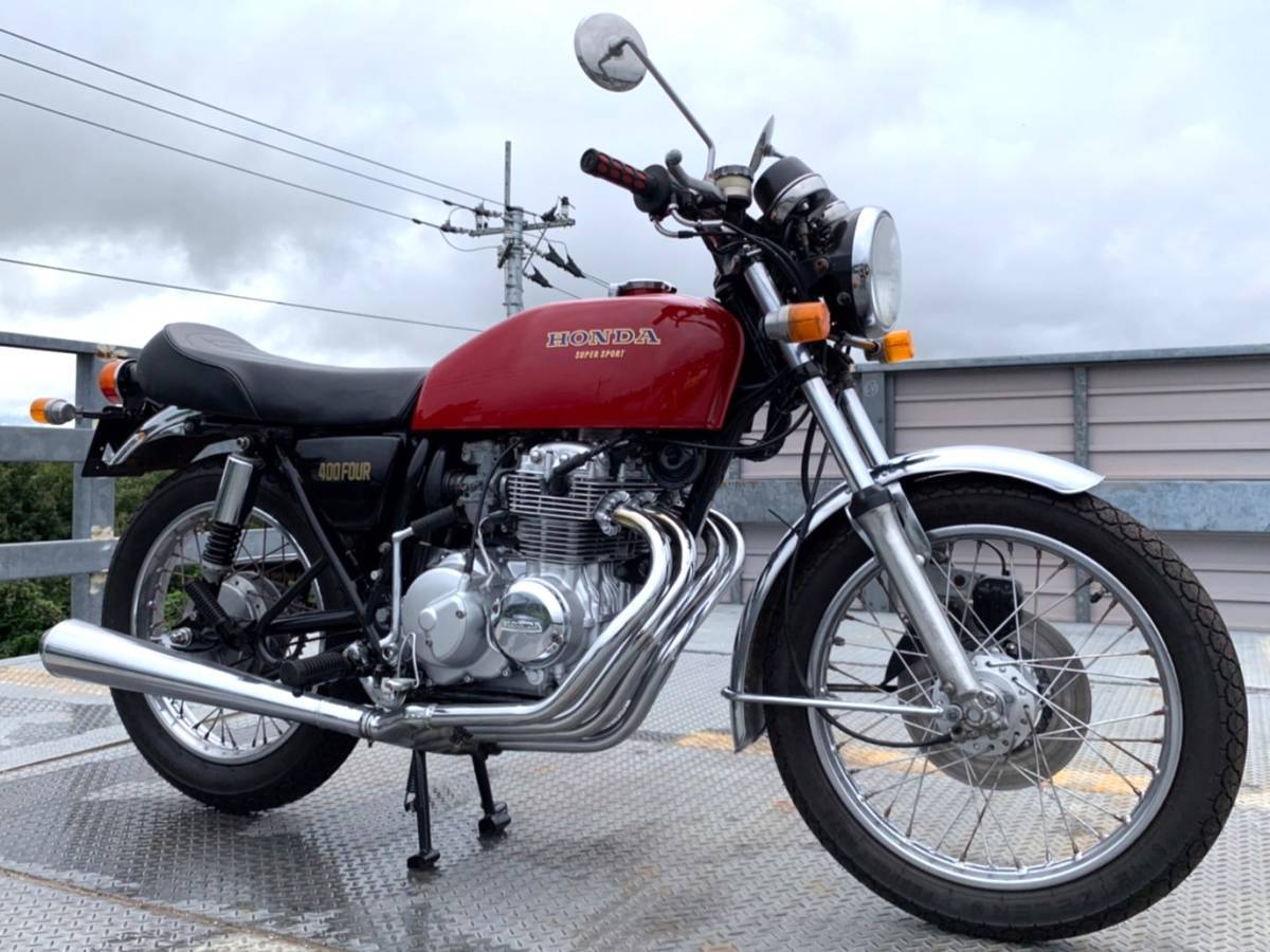 【やや傷や汚れあり】CB400F ホンダ HONDA CB400FOUR ヨンフォア 旧車絶版車 408ccの落札情報詳細 - Yahoo!オークション落札価格検索 オークフリー