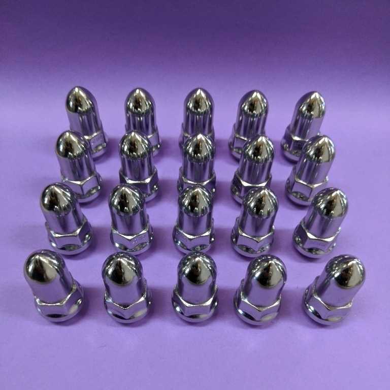 【未使用】12X1.25 Bullet Acorn ブレットエーコン クローム ラグナット 20個セット バレットの落札情報詳細 - ヤフオク ...