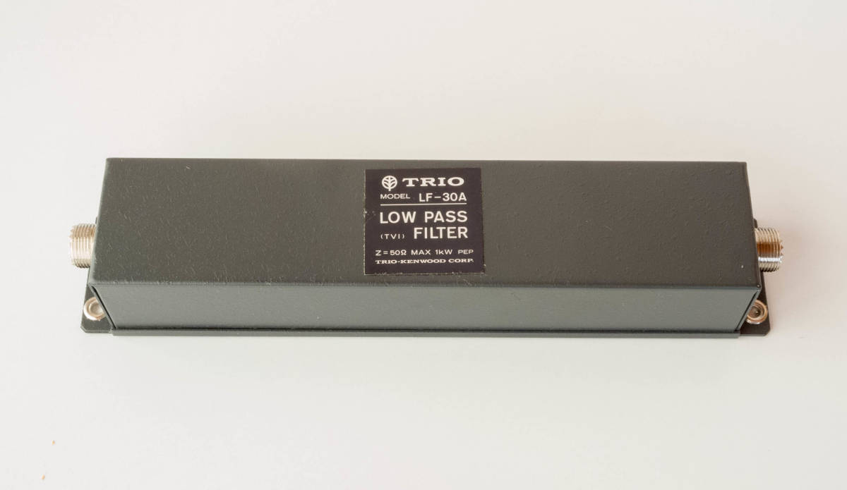 【未使用】★ TRIO トリオ ローパスフィルター LF-30A ★の落札情報詳細 - ヤフオク落札価格検索 オークフリー