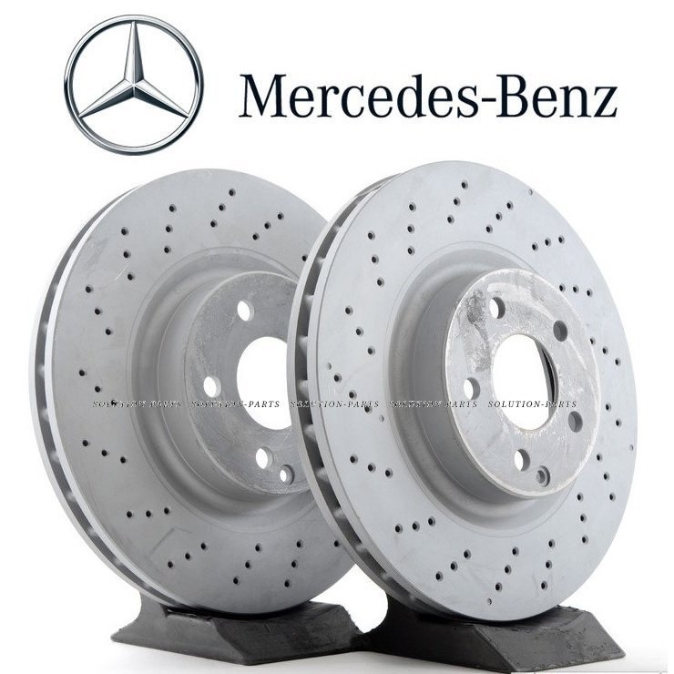 【未使用】【正規純正OEM】 ベンツ フロント ブレーキローター ディスクローター 左右 Eクラス W211 E250 E280 E300 E320 E350 E500 E550 ...