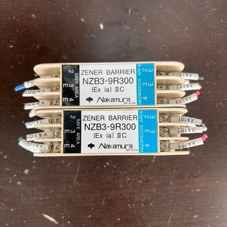 【傷や汚れあり】中村 NZB3-9R300 ツェナー バリア 2個セット 中古現状品NAKAMURA NZB3-9R300 ZENER BARRIER, USEDの落札情報詳細 - Yahoo ...
