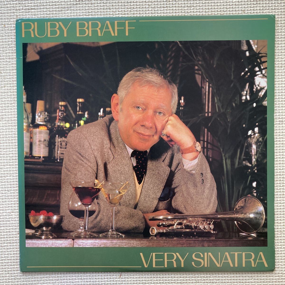 【目立った傷や汚れなし】ルビー・ブラフ【VERY SINATRA（シナトラ）／RUBY BRAFF】1982 Finesse Records, NYC／米国盤 (with Bucky ...