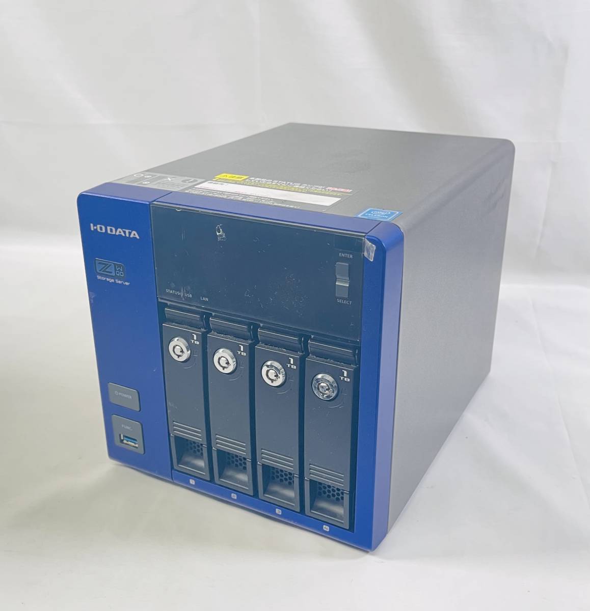 【やや傷や汚れあり】Z4926203 I-O DATA HDL-Z4WQ4D Storage Server 1点【通電ok、HDDなし、本体のみ】の落札情報詳細 - ヤフオク落札価格検索 オークフリー