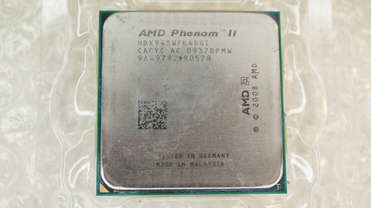 【やや傷や汚れあり】【Socket AM3＆AM2+＆AM2】AMD Phenom II X4 945の落札情報詳細 - ヤフオク落札価格検索 ...