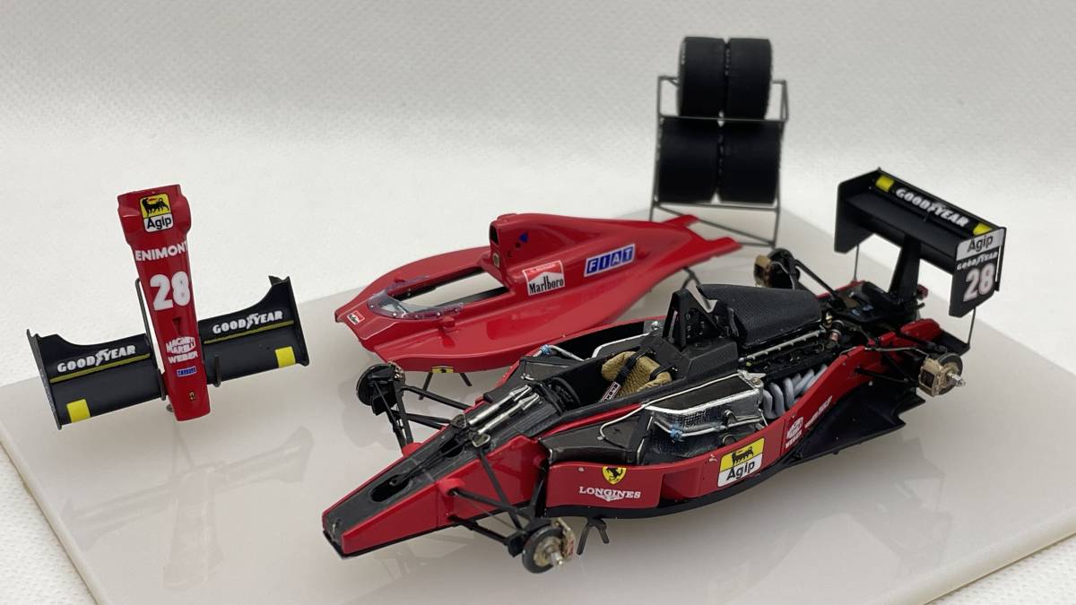 【未使用に近い】1/43 Ferrari 640 1989年ポルトガルGP仕様（MFH製キット）の完成品の落札情報詳細 - ヤフオク落札価格検索 オークフリー