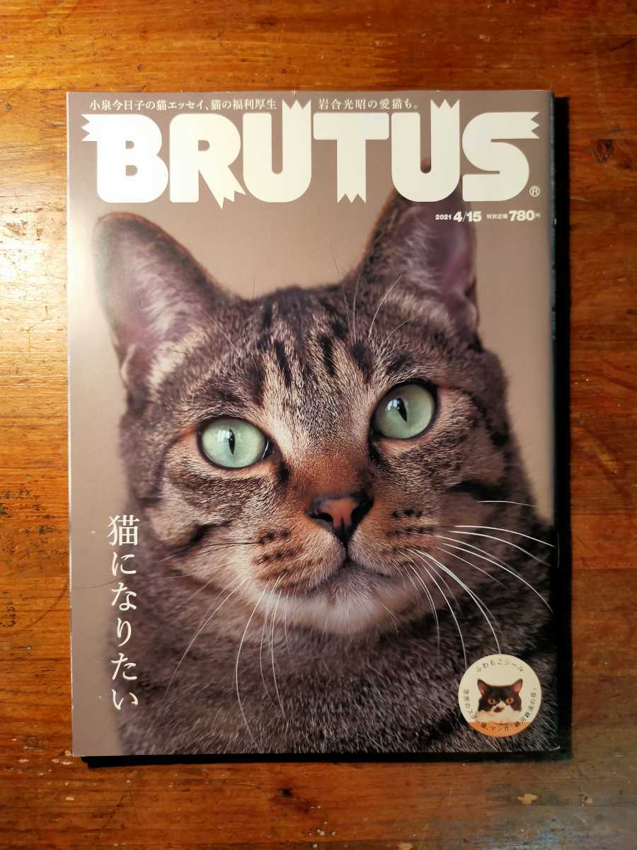【未使用に近い】【送料無料】BRUTUS ブルータス 2021年 4月15日号 No.936 猫になりたい シール付きの落札情報詳細 - ヤフオク落札価格検索 オークフリー