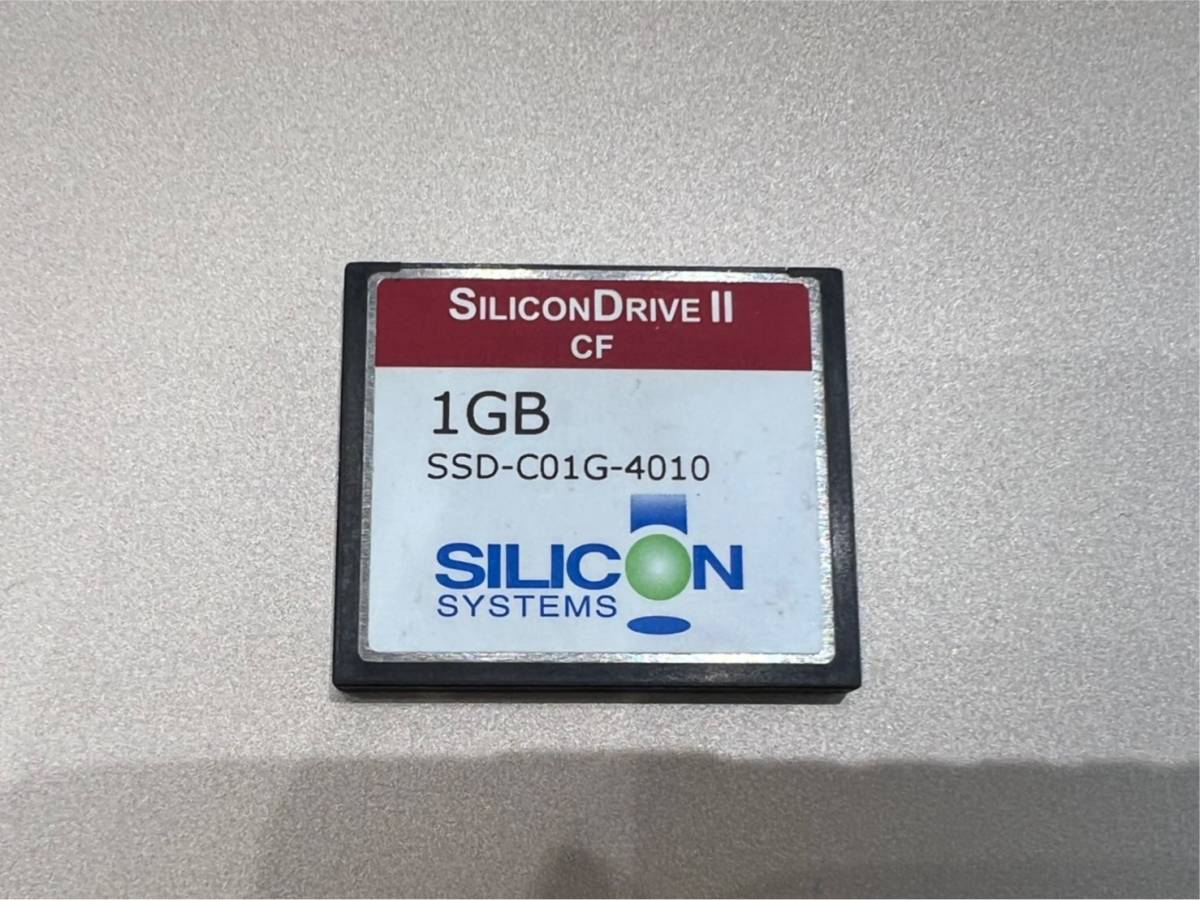 【目立った傷や汚れなし】【SILICON SYSTEMS】 SiliconDrive II 1GB CFカード 動作品 在庫複数 の落札情報 ...