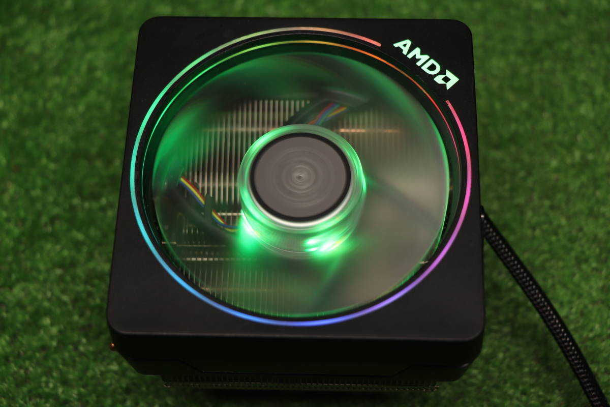 【やや傷や汚れあり】AMD Ryzen 9 用 AMD Ryzen Wraith Prism 純正CPUクーラーLED 1週間保証 動作品 ...
