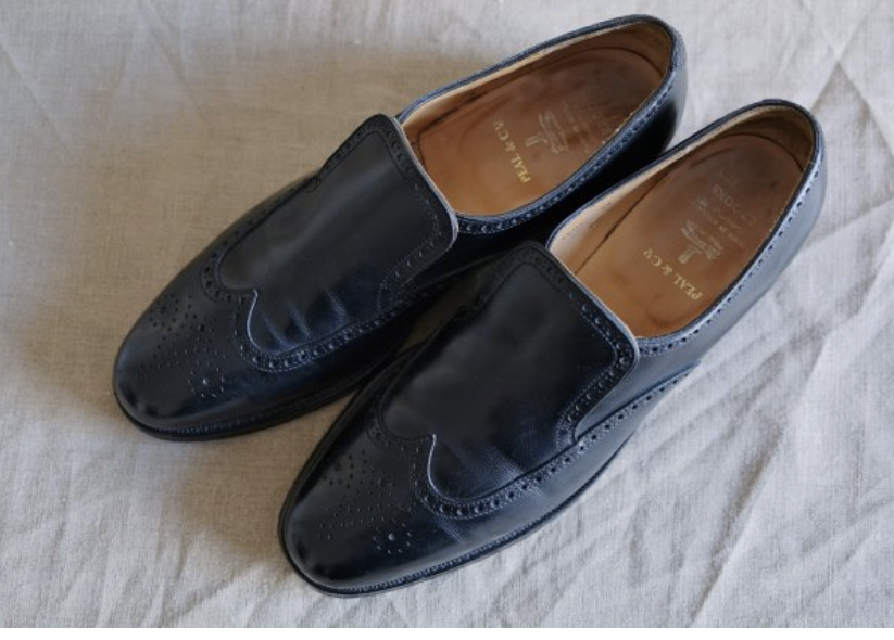 【目立った傷や汚れなし】Brooks Brothers x Crocket Jones Peal&Co Slipon Size 8 1/2C ...