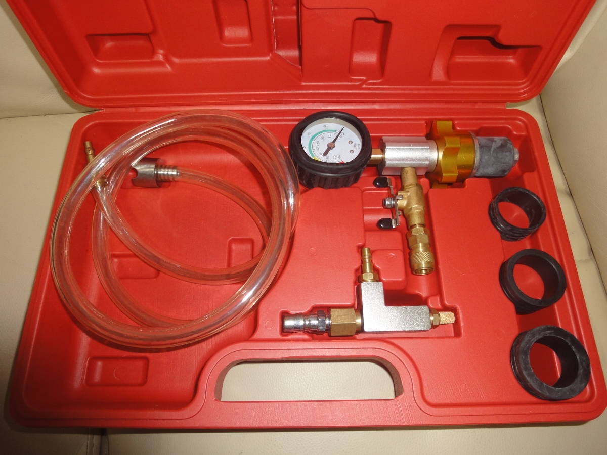 【未使用】新品 ラジエター 冷却水注入 クーラントチャージャー 真空引き エア抜き 交換 エアー工具 6点セットの落札情報詳細 - ヤフオク ...