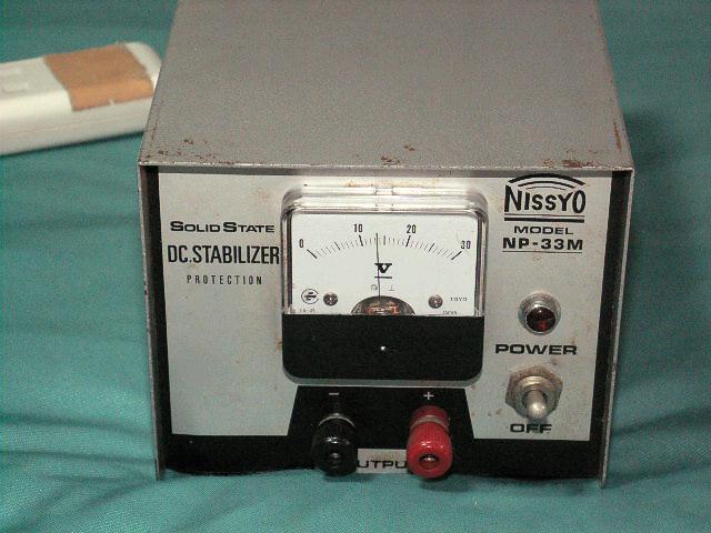 【傷や汚れあり】NISSYO 安定化電源 NP-33M 3.5Aの落札情報詳細 - ヤフオク落札価格検索 オークフリー