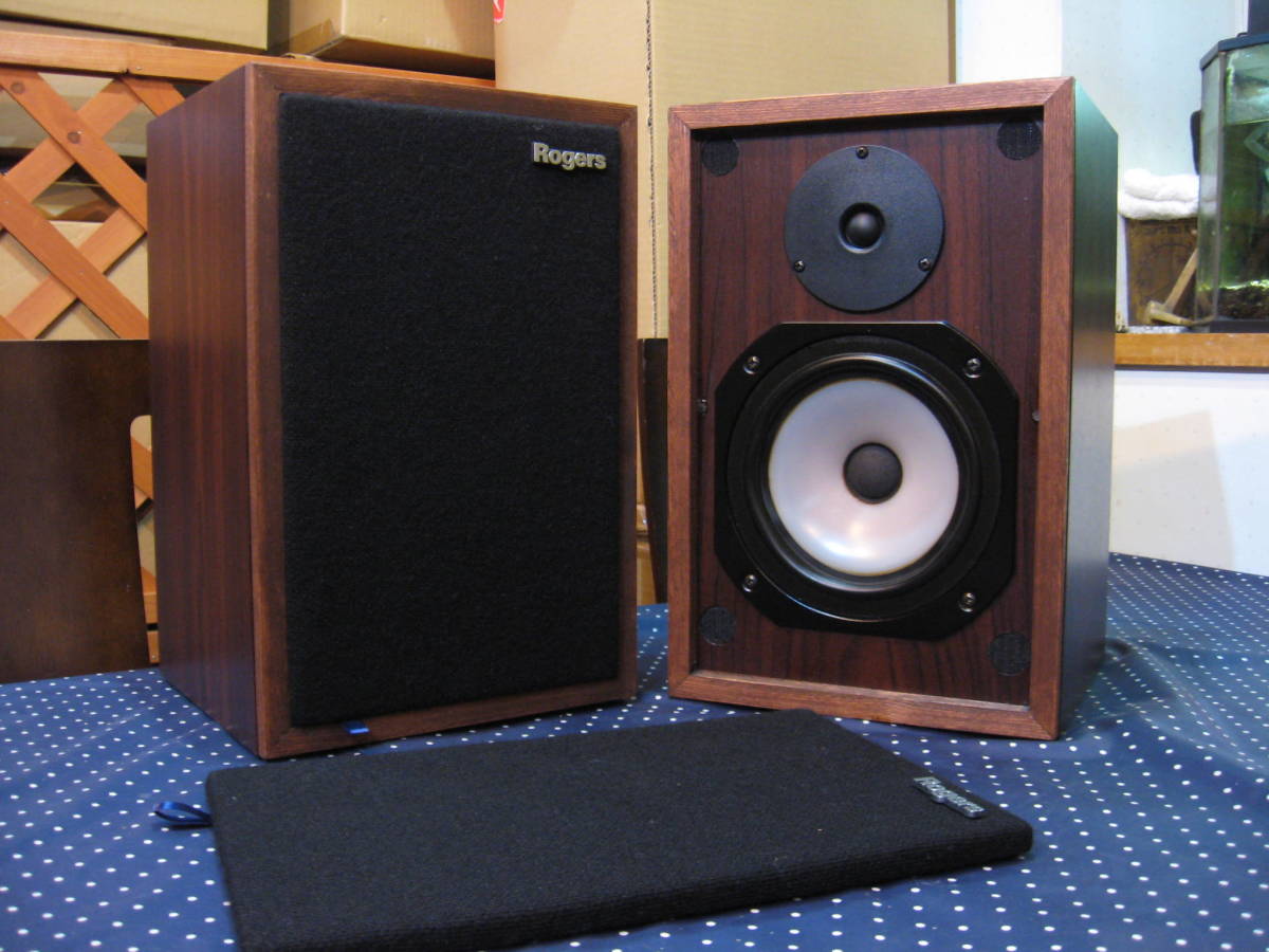 【目立った傷や汚れなし】♪★ROGERS★LS33★徹底メンテナンス～エッジプロテクト処理★英国サウンド★同番ABペア★の落札情報詳細 - ヤフオク落札価格検索 オークフリー