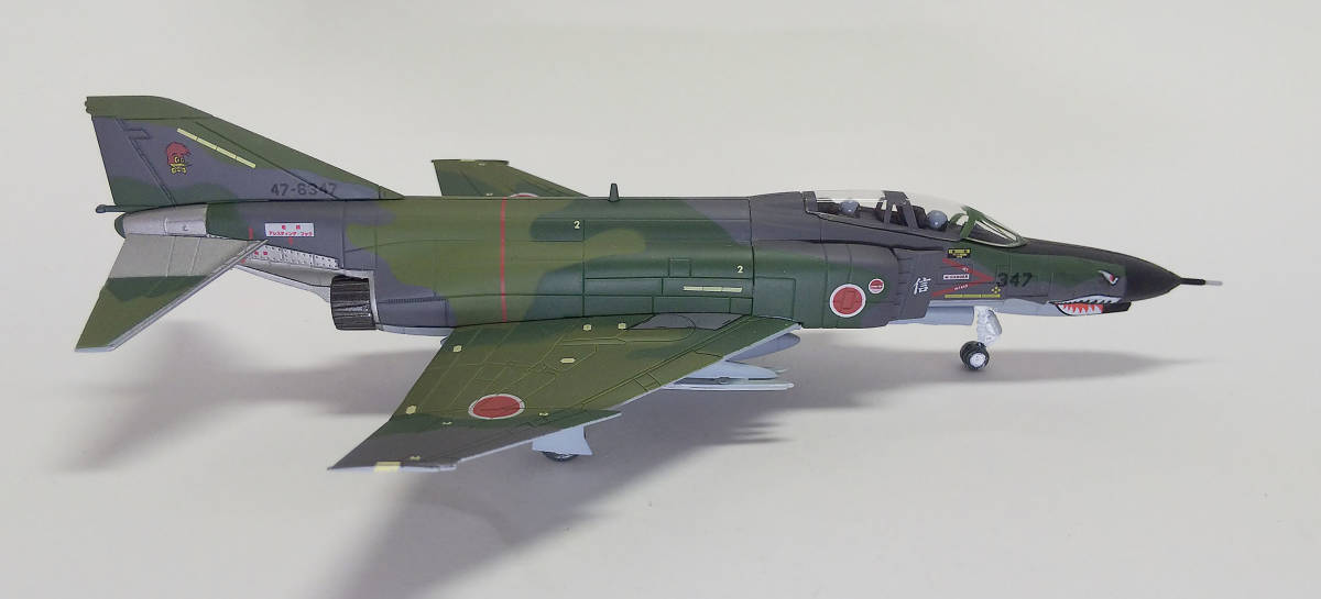 【やや傷や汚れあり】★ Hasegawa ハセガワ 1/72 RF-4E ファントムⅡ 第501飛行隊 シャークティース 日本航空自衛隊 偵察 ...