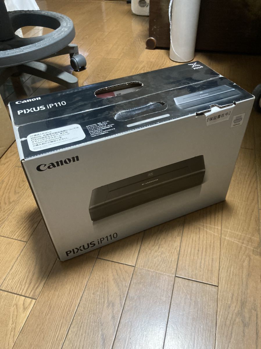 【未使用】(新品未開封) Canon PIXUS キャノンピクサス ポータブル インクジェットプリンター iP110の落札情報詳細 - Yahoo!オークション落札価格検索 オークフリー