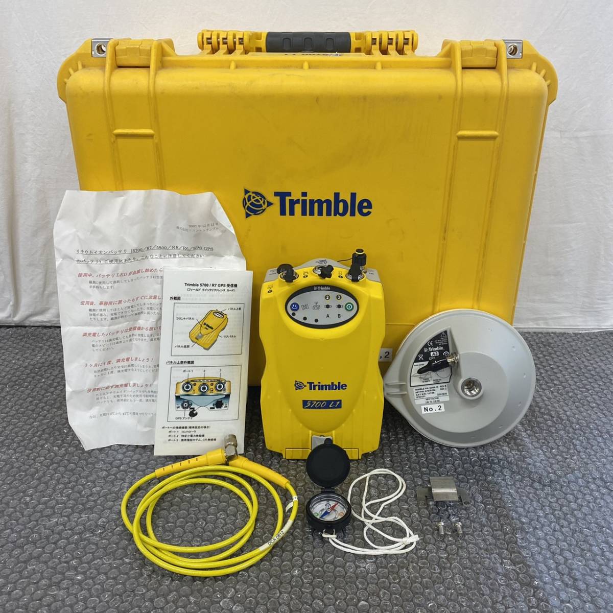 【全体的に状態が悪い】W11097(111)-535/SY5000【名古屋】Trimble トリンブル GPS 受信機 5700L1 / A3 ...
