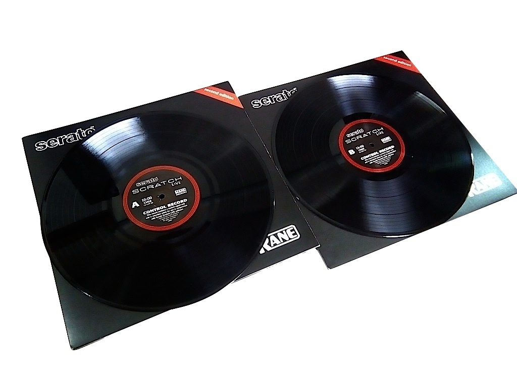 【やや傷や汚れあり】SERATO RANE SCRATCH LIVE CONTROL RECORD スクラッチライブ コントロール レコード ...