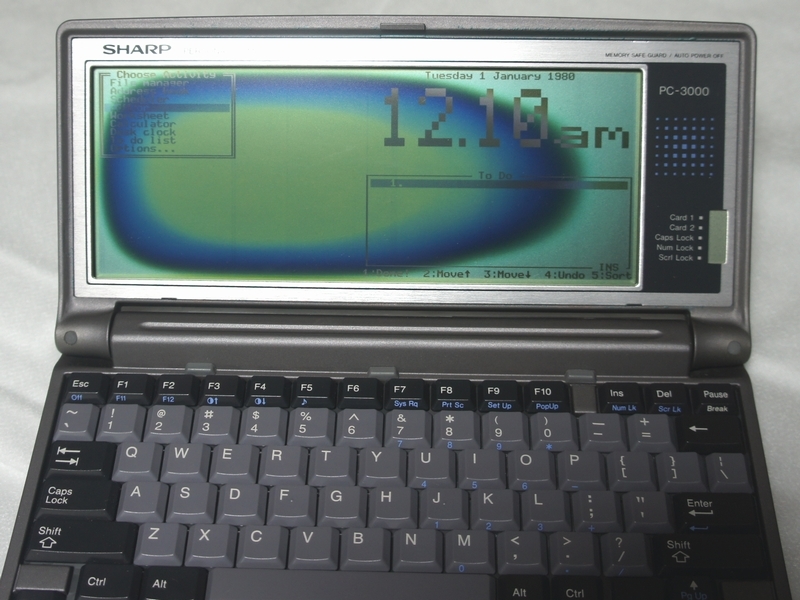 【目立った傷や汚れなし】 SHARPハンドヘルドコンピュータ PC-3000 ジャンク扱い の落札情報詳細 - ヤフオク落札価格検索 オークフリー