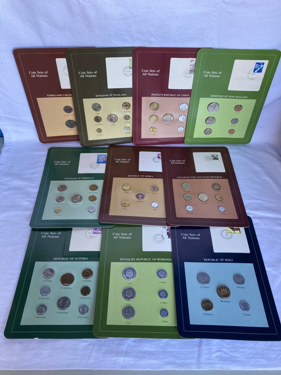 【やや傷や汚れあり】フランクリンミント COIN SETS OF ALL NATIONS VOLUMEⅠ 36枚セット の落札情報詳細 ...